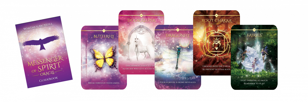 Messenger of Spirit Oracle Cards - Messenger of Spirit, Whitney McNeill